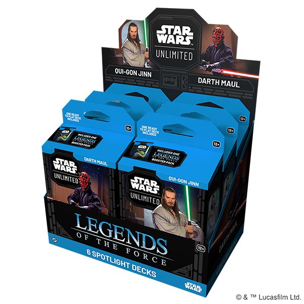 Star Wars: Unlimited Legends of the Force - Spotlight Deck Darth Maul ...