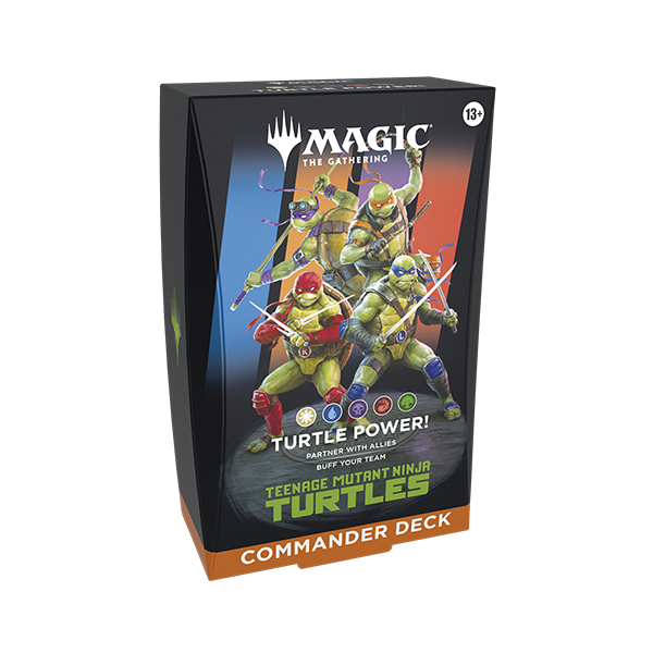 Magic the Gathering: Teenage Mutant Ninja Turtles Commander Deck ...